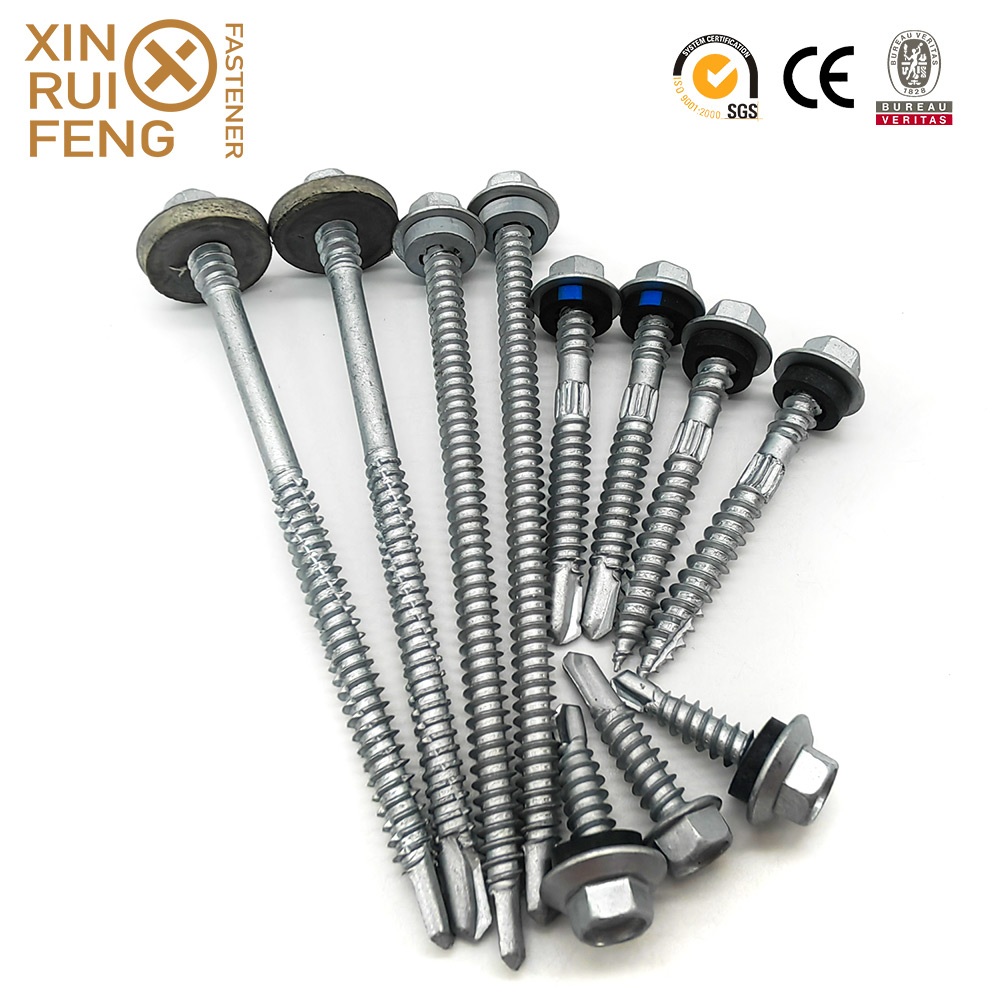 China Xinruifeng Crest Fixing Fastener Double Thread Scratshank Hex ...